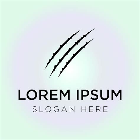 Premium Vector Scratch Logo Vector Illustration Isolated On White