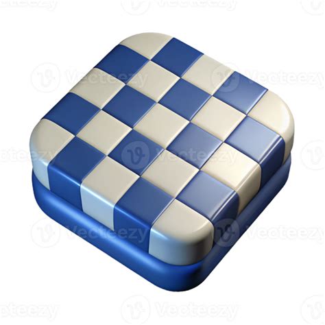Impressive Rare Checkerboard Pattern Flat Color Crisp Edges With