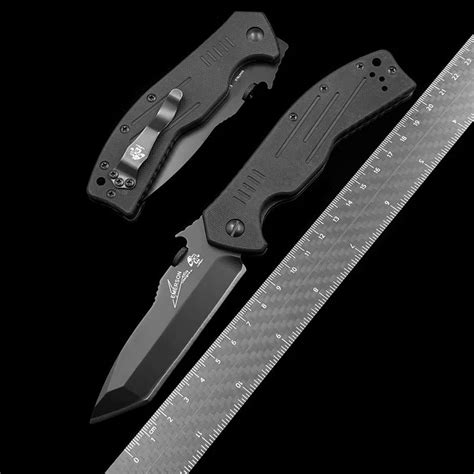 Ks 6044tblk Cqc 8k Emerson Folding Knife Outdoor Camping Hunting Pocket