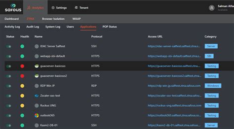 Application Health Check