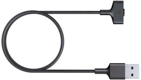 Fitbit Ionic Charging Cable Black 1 Ct Kroger