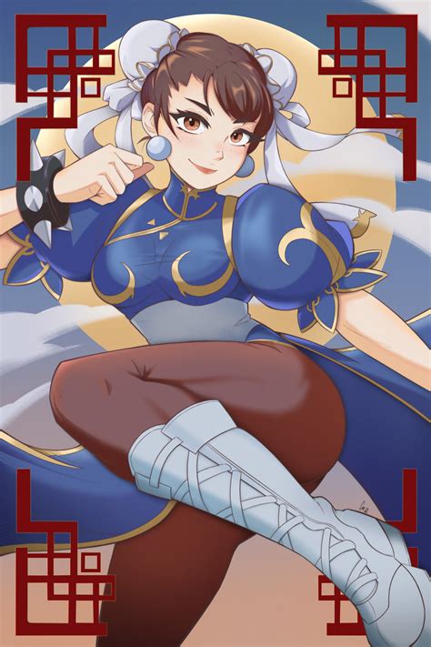 Artstation Street Fighter Chun Li