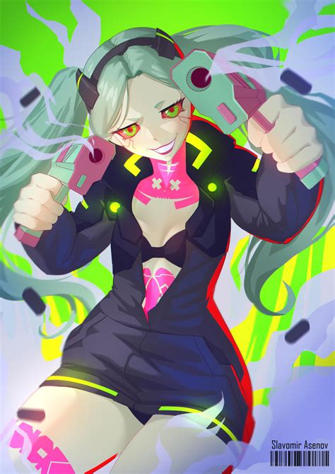 Rebecca Cyberpunk Edgerunners Fan Art By Slavomirasenov On Deviantart