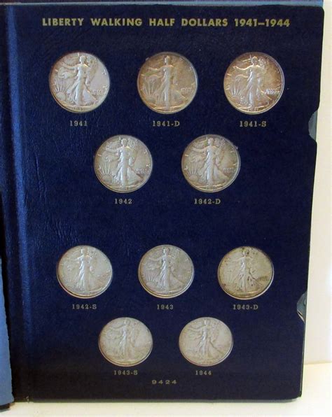 Sold Price 1941 1947 Walking Liberty Half Dollar Set 20 April 2