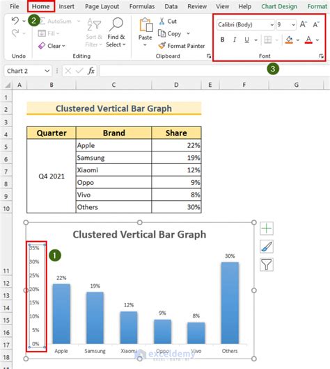 How To Make A Percentage Bar Graph In Excel 5 Methods Exceldemy