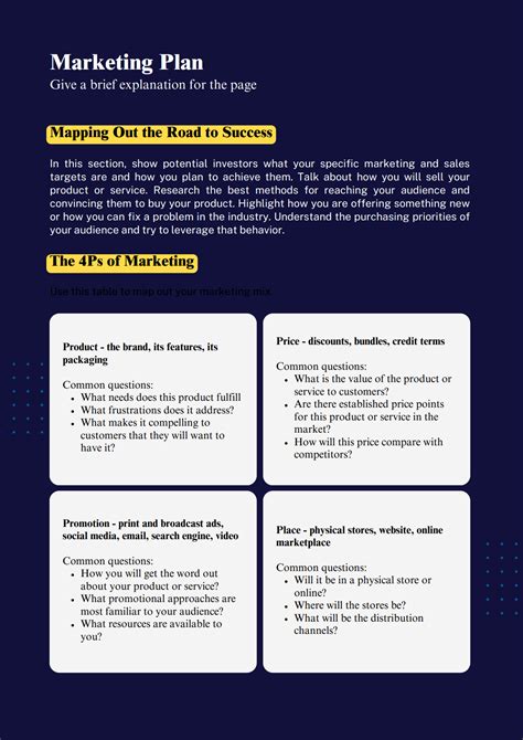 E Commerce Business Plan Template Oak Business Consultant