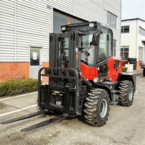 Forklift 3 Ton Outdoor Rough Terrain 4wd 2wd China Factorychina