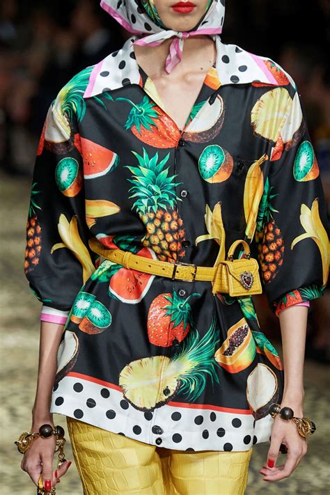 Dolce And Gabbana Spring 2020 Ready To Wear Fashion Show Multicolor