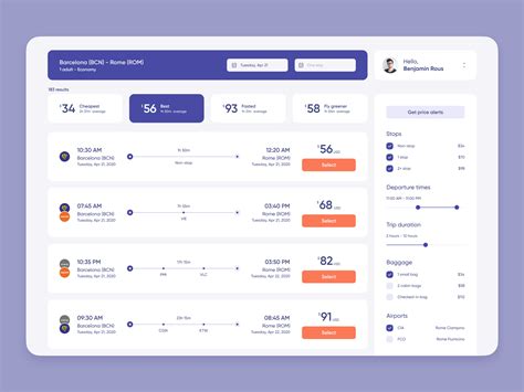 Online Travel Agency Platform Online Travel Agency User Interface