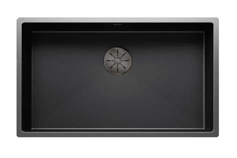 Blanco Claron 700 Dřez 70x40 Cm Infino Tmavá Ocel 527835 Sanitino Cz