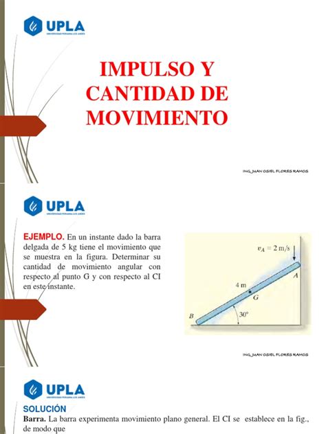 Impulso Y Cantidad De Movimiento Pdf