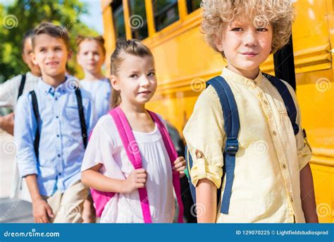 Group Of Adorable Classmates Stock Image Image Of Girls Scholars