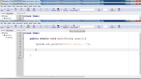 Java Programming For Absolute Beginners Hello World Program With Geany Ide