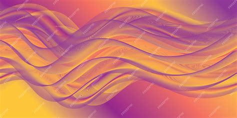 Premium Vector Modern Geometric Colorful Wave Shape Abstract Background