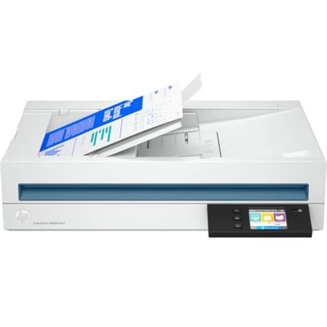 Hp Scanjet Pro N4600 Fnw1 Flatbed Scanner With Single Pass Duplex