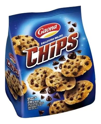 Pilares Gaona Galletas Con Chips De Chocolate Chocolate Pack 5