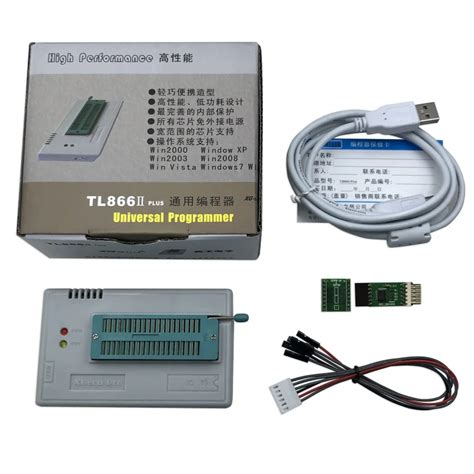 xgecu tl866ii plus usb programmer nand eeprom 8051 mcu pic avr gal support 15000 chips icsp