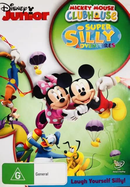 145🆕sealed Mickey Mouse Clubhouse Mickeys Super Silly Adventures Dvd R4 3300 Picclick Au
