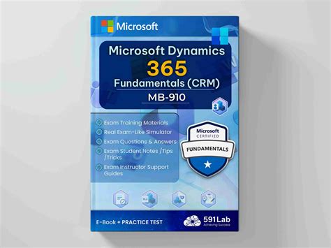 Microsoft Dynamics 365 Fundamentals Crm Mb 910 Exam 591 Lab