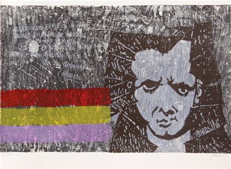 Antonio Frasconi A Lorca Lithograph