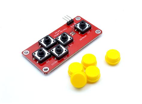 Teclado Analógico De 5 Pulsadores Para Arduino Digital Codesign Teclado Analógico De 5 Pulsadores Para Arduino Digital Codesign