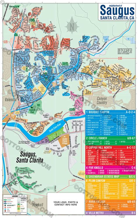 Santa Clarita Maps Full Collection Santa Clarita Castaic Newhall