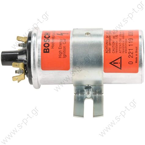 0 221 119 030 ΠΟΛΛΑΠΛΑΣΙΑΣΤΗΣ 0221119030 Bosch 0 221 119 030 Coil