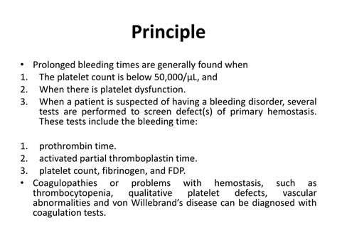 Ppt Coagulation Tests Powerpoint Presentation Free Download Id818731