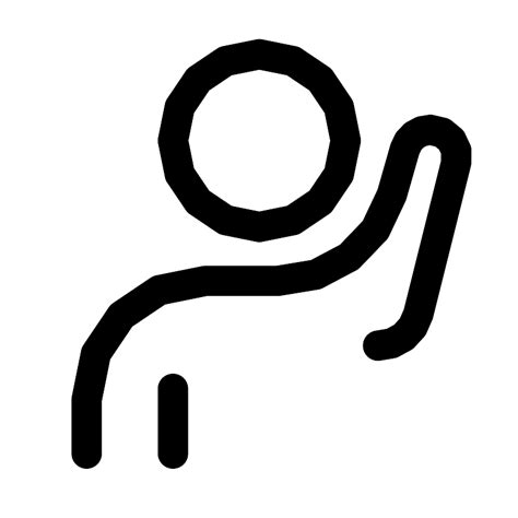 Hi Gesture Hand Vector Svg Icon Svg Repo