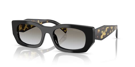 Prada Pr B05s M 53 19 With Grey Lenses And Black Frame Sunglass Hut®