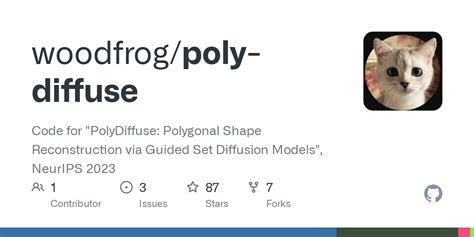 Github Woodfrog Poly Diffuse Code For Polydiffuse Polygonal Shape Reconstruction Via Guided