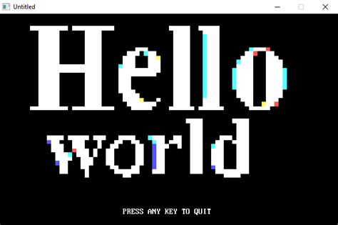 Hello World Times New Roman Ascii Style Rqbart