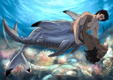 Rule 34 Black Hair Dark Body Dark Skin Duo Female Hair Lykostherium Male Male Female Marine