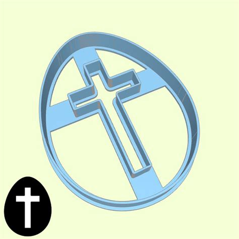 Stl File Easter Pascha Cookie Cutters Easter Blessings Collection Set Bundle 6 Pieces 🍪