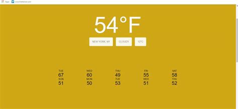 Entry By MsaadK For Simple Weather Page Using HTML And CSS Freelancer