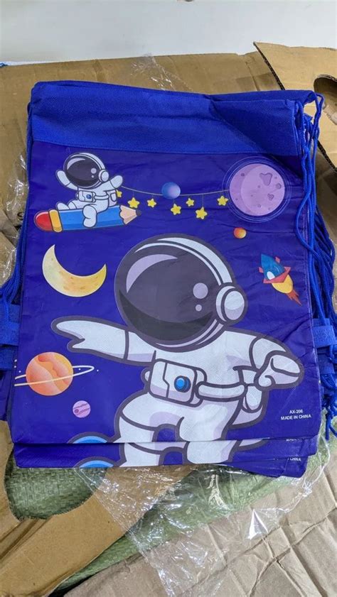Printed Polyester Space Theme Doridrawstring Bags 1 At Rs 22piece In