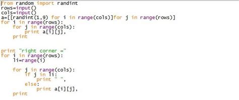 Python With Me Matrices