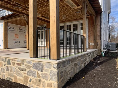 Rustic Modern Railing Compass Ironworks