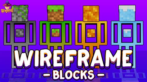 Wireframe Blocks By Magefall Minecraft Marketplace Minecraftpal