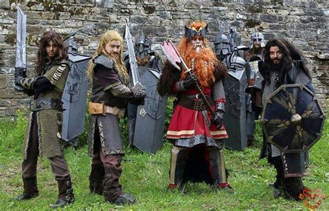 Kili Fili Dain Ironfoot And Thorin Cosplay Photo Courtesy Of Alex