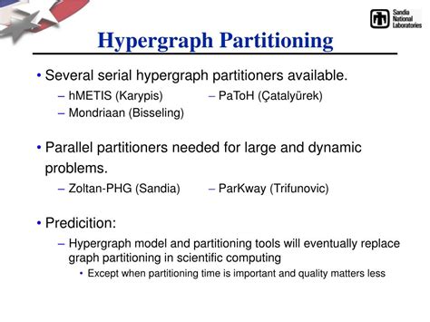 ppt parallel hypergraph partitioning for scientific computing