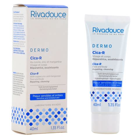 Rivadouce Dermo Cica R Crème Réparatrice Assainissante Peau Irritée