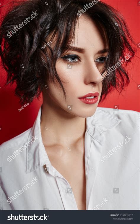 Short Hairstyle Naked Sexy Woman Short Stock Photo Shutterstock