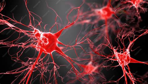 Premium Photo Neuron Cells System Disease 3d Rendered Image Of Neuron