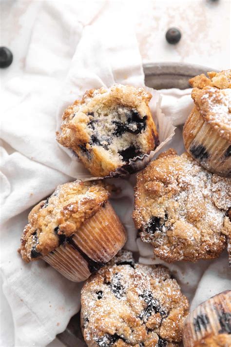 Blueberry Streusel Muffins Broma Bakery