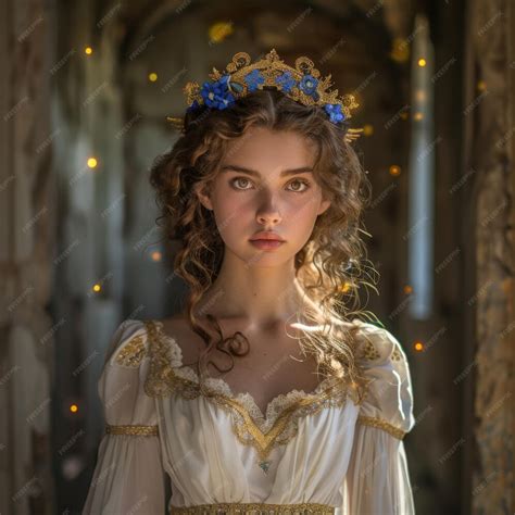 Premium Photo Trojan Princess Of Unearthly Beauty In Ancient Greek Clothing And Jewelry Helen