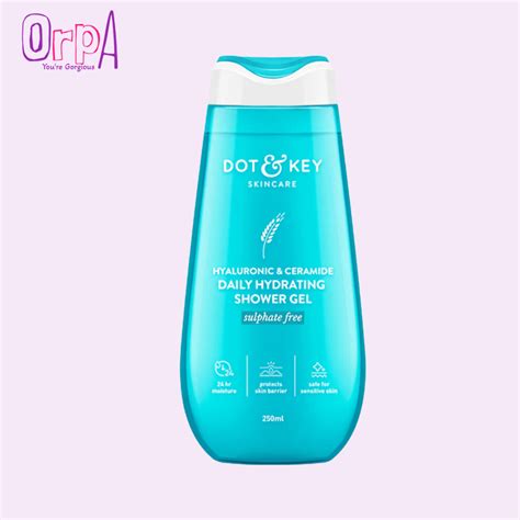 Dot And Key Hyaluronic And Ceramide Hydrating Shower Gel 250ml Orpa