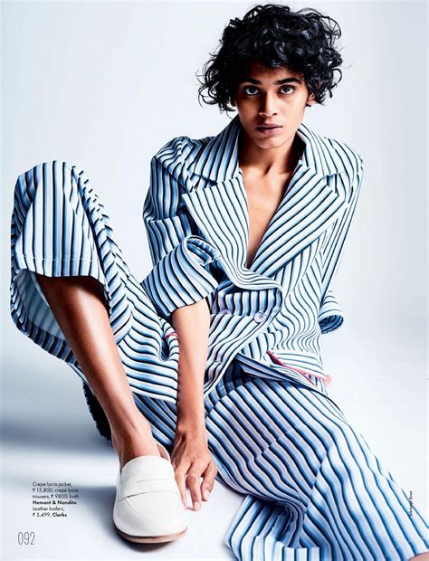 Asian Models Blog Editorial Radhika Nair For Elle India February 2017