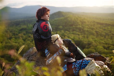 [self] Im Hiccup And Astrid R Cosplay