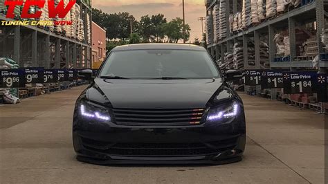 Vw Passat B7 Se Bagged On Rotiform Rims Modified By Aldin Youtube